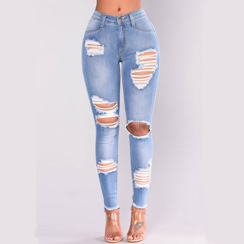 New ripped jeans – KissGlow Mart